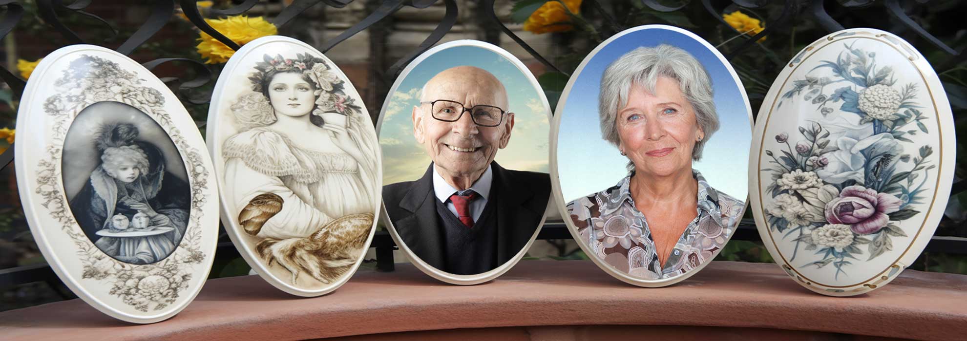 Φωτογραφία σε Πορσελάνη για Μνήμα: Διαχρονική Ανάμνηση